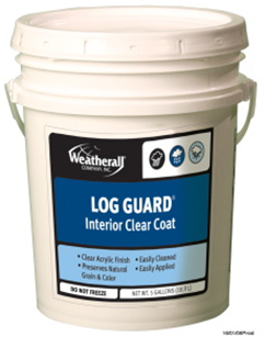 Weatherall, Log Home Finishing Products, Stain, Chinking, Caulk